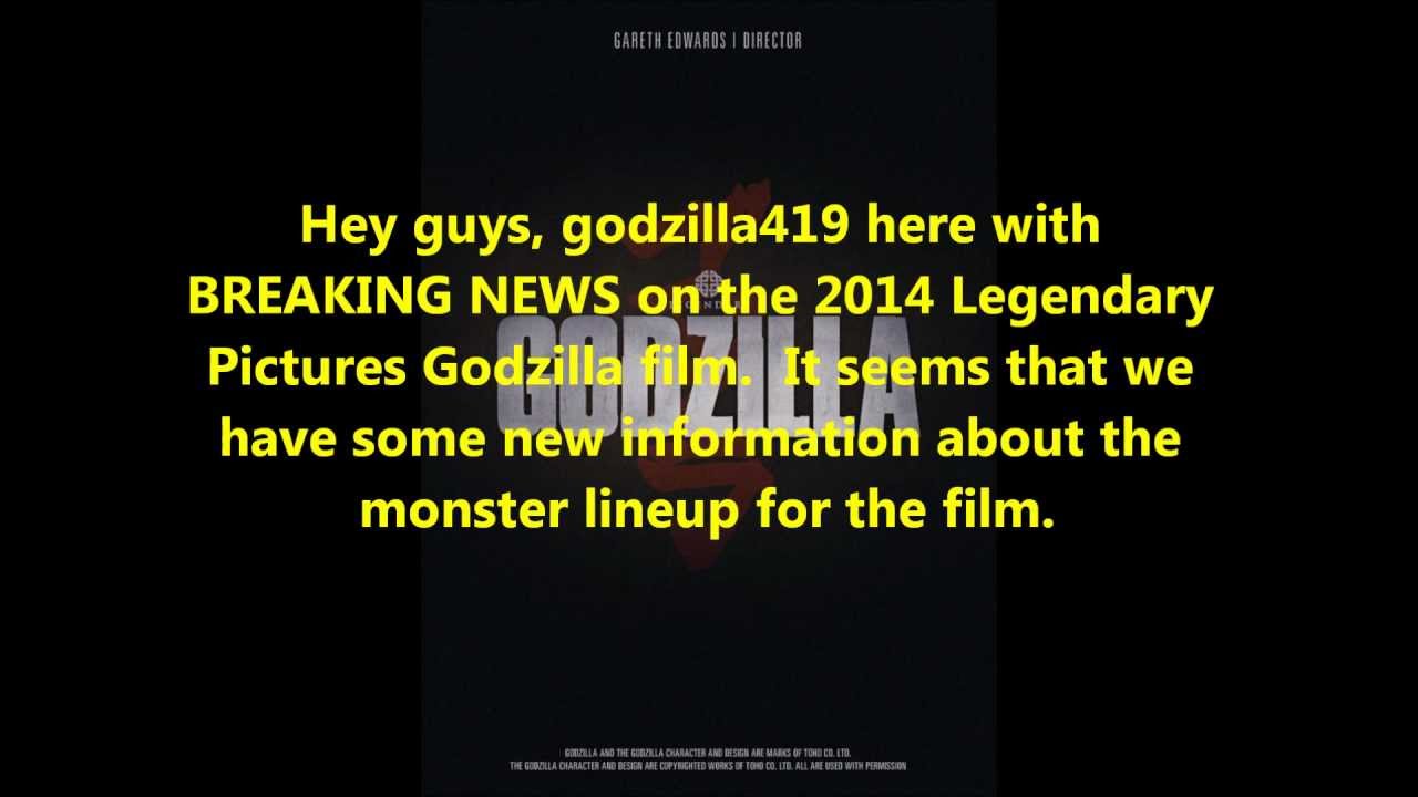 Legendary Pictures 2014 Godzilla Monster Line-Up Information - YouTube