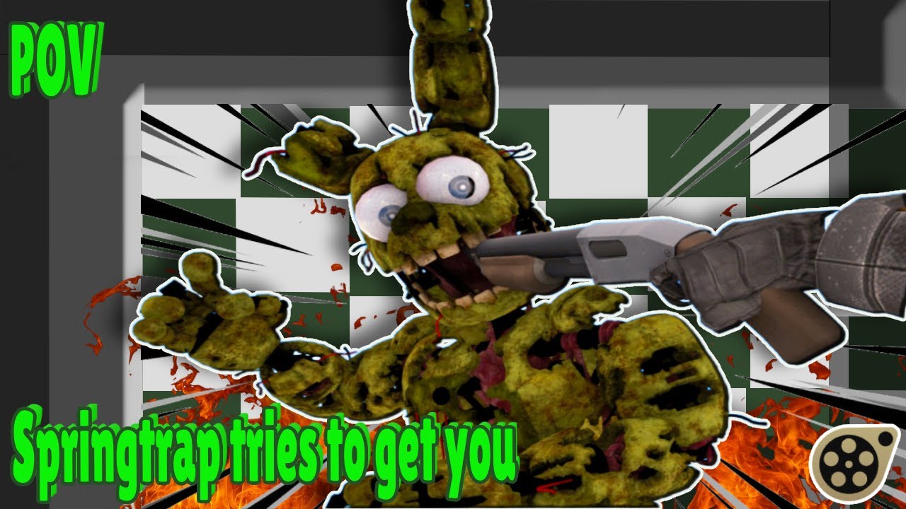 [FNAF SFM] POV - Springtrap Tries To Get You In 2023 - YouTube