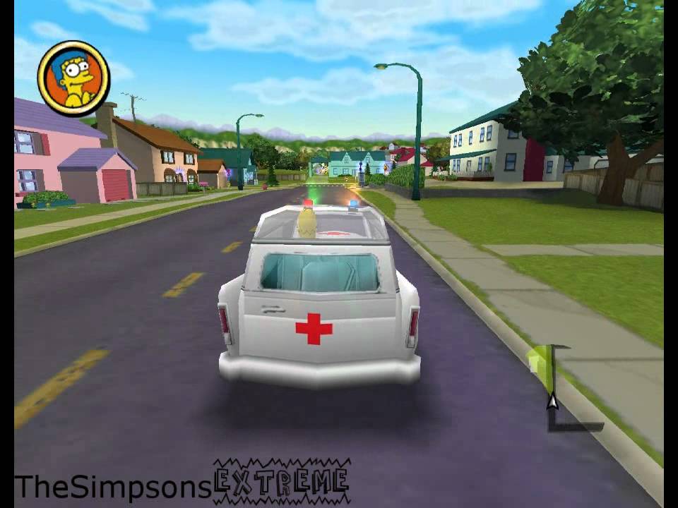 The Simpsons Hit & Run - Ambulance - YouTube