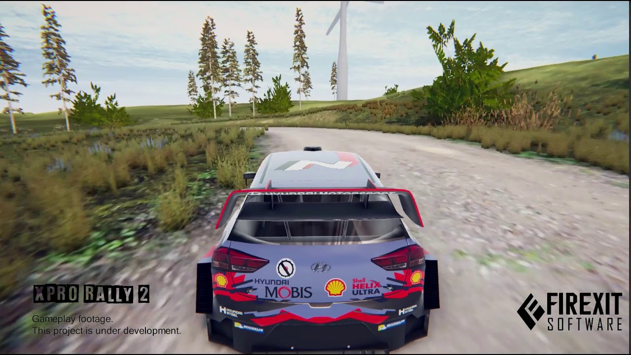 XPro Rally 2 | Wales Stage 1 Forward Sunny | Unity Rally Racing Game ...