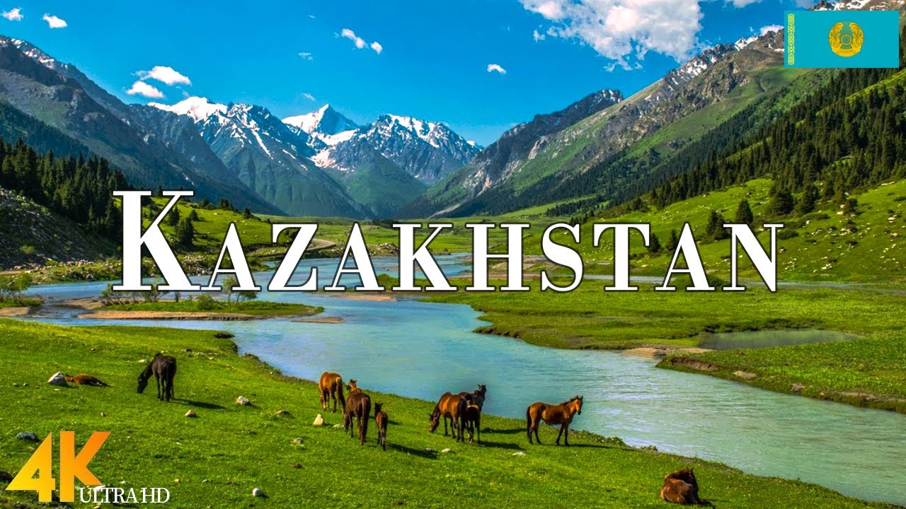 Kazakhstan 4K Ultra HD • Stunning Footage Kazakhstan, Scenic Relaxation ...