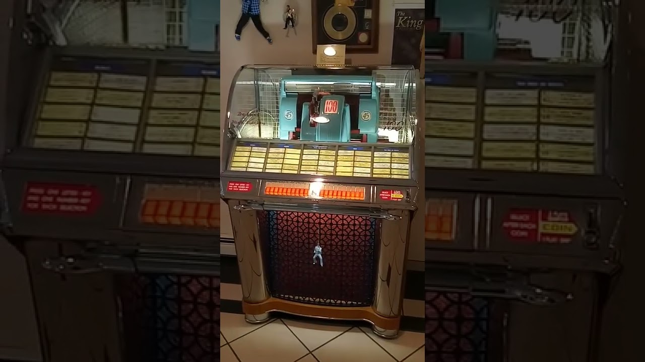 Jukebox Seeburg Model HF 100G Hi Fi 1953 - YouTube