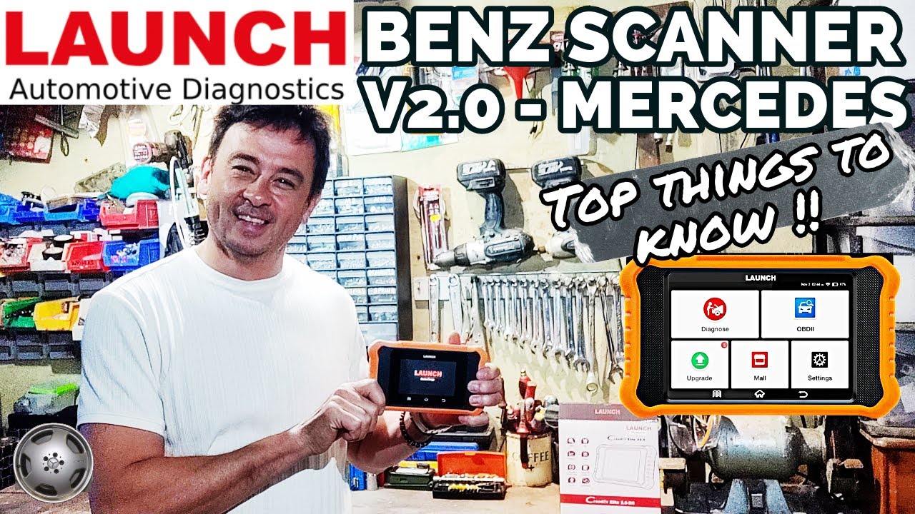 Launch Benz Scanner - Best 'DIY' scan tool for Mercedes Benz? - YouTube