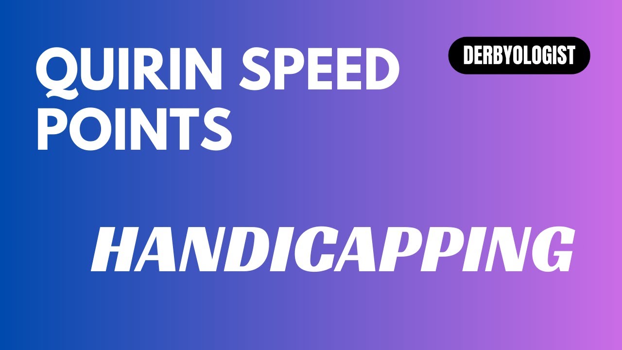 Handicapping Horses Quirin Speed Points - YouTube