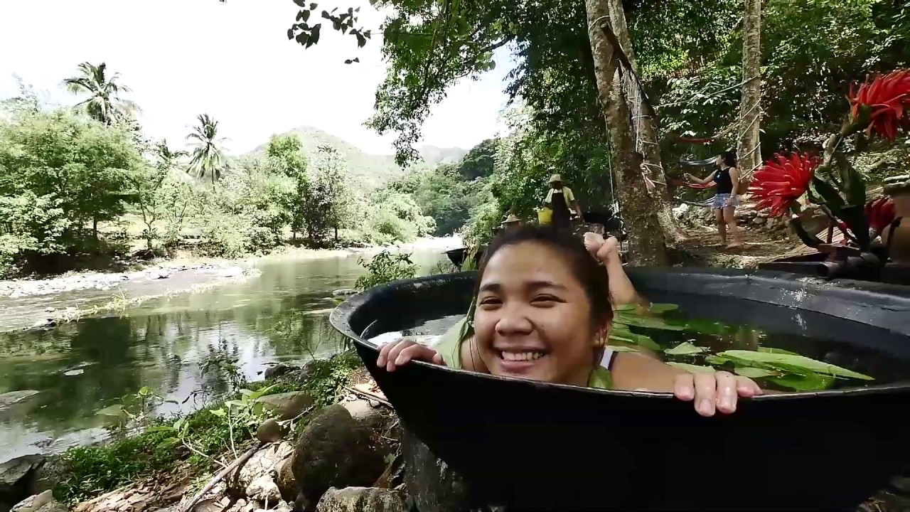 Unique Hot Pot Spa in Antique, Philippines - YouTube