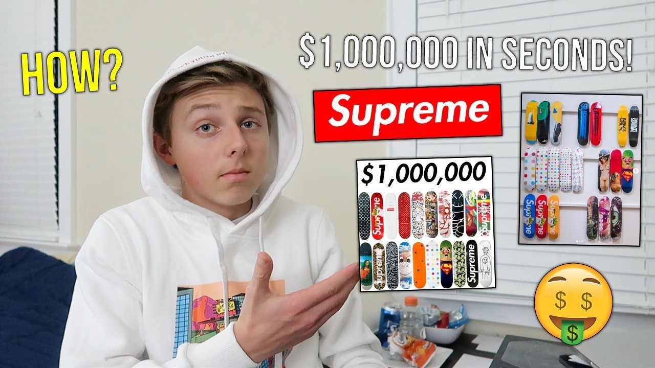 $1,000,000 Supreme Reseller Collection Bought/SOLD - YouTube