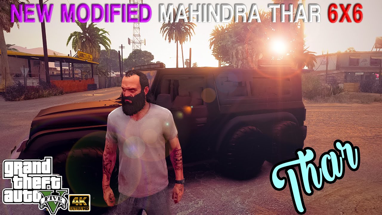 Buy Modified Thar For Traver | Gta V Best Mod | Gta V 4K GamePlay - YouTube