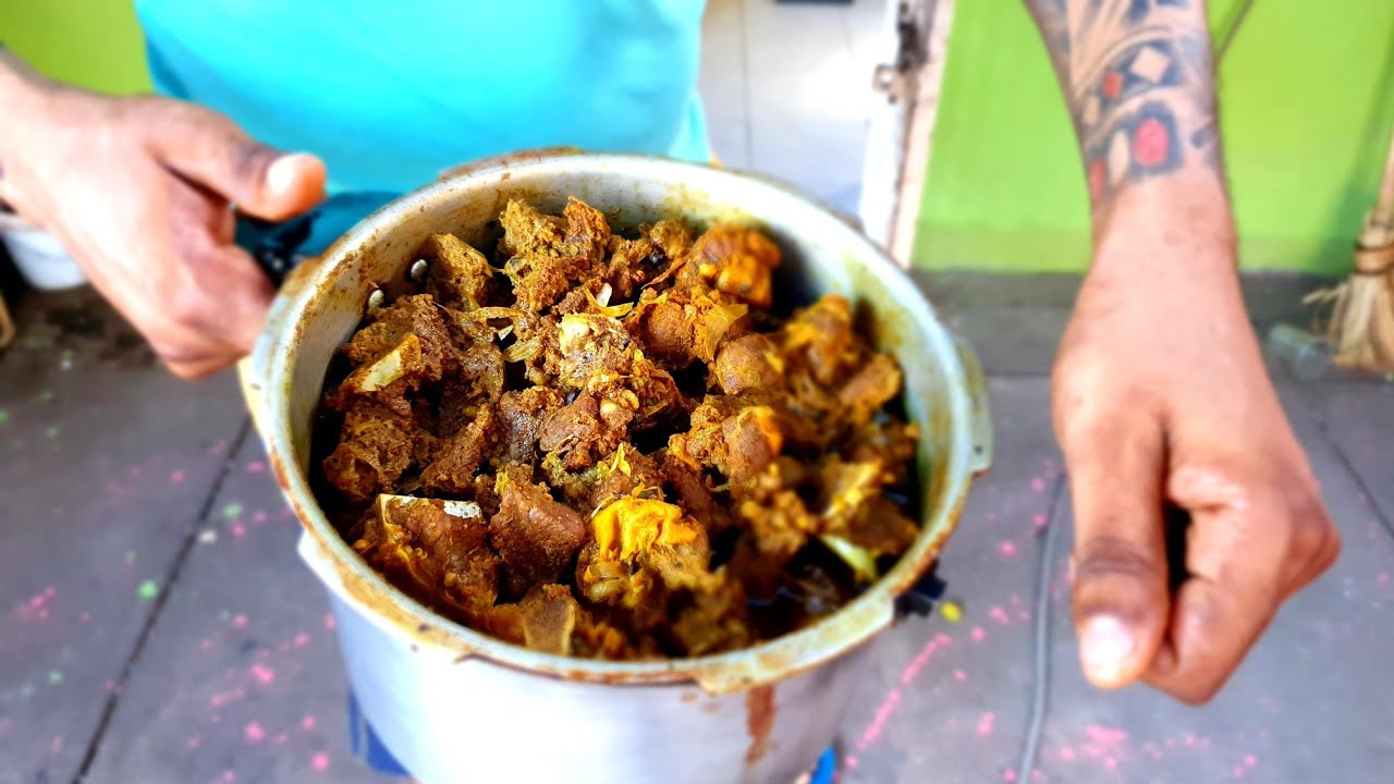 Young KING of Curried Goat Jamaica!! Street FOOD in KINGSTON!! - YouTube