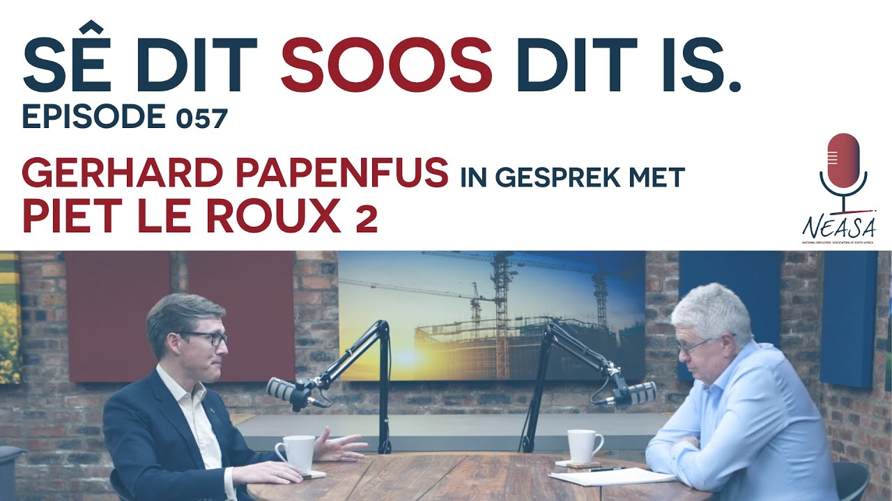 Sê Dit Soos Dit Is: Episode 057 - Piet le Roux 2 - YouTube