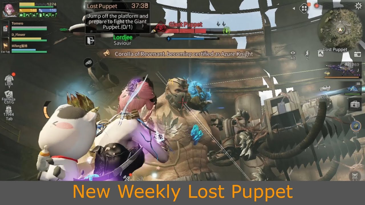 Lifeafter - New Weekly Lost Puppet SS - YouTube