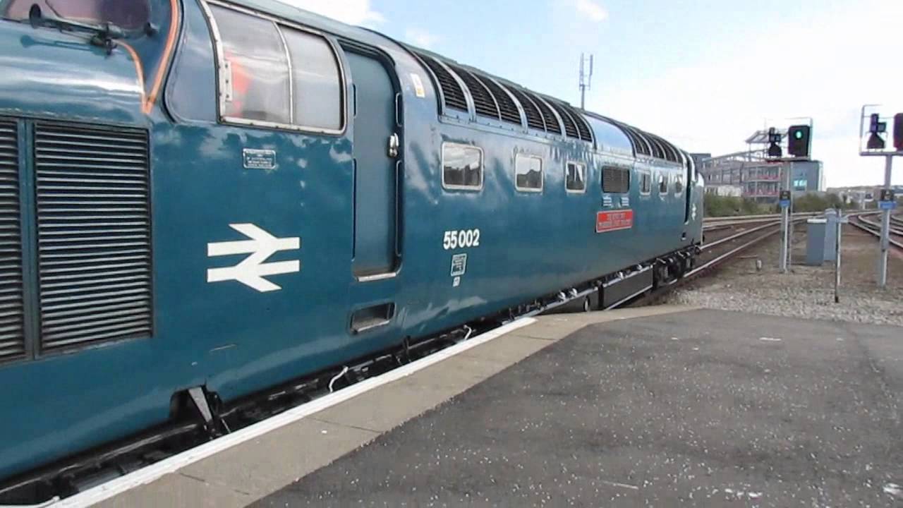 Deltic Aberdonian 55002 KOYLI - YouTube