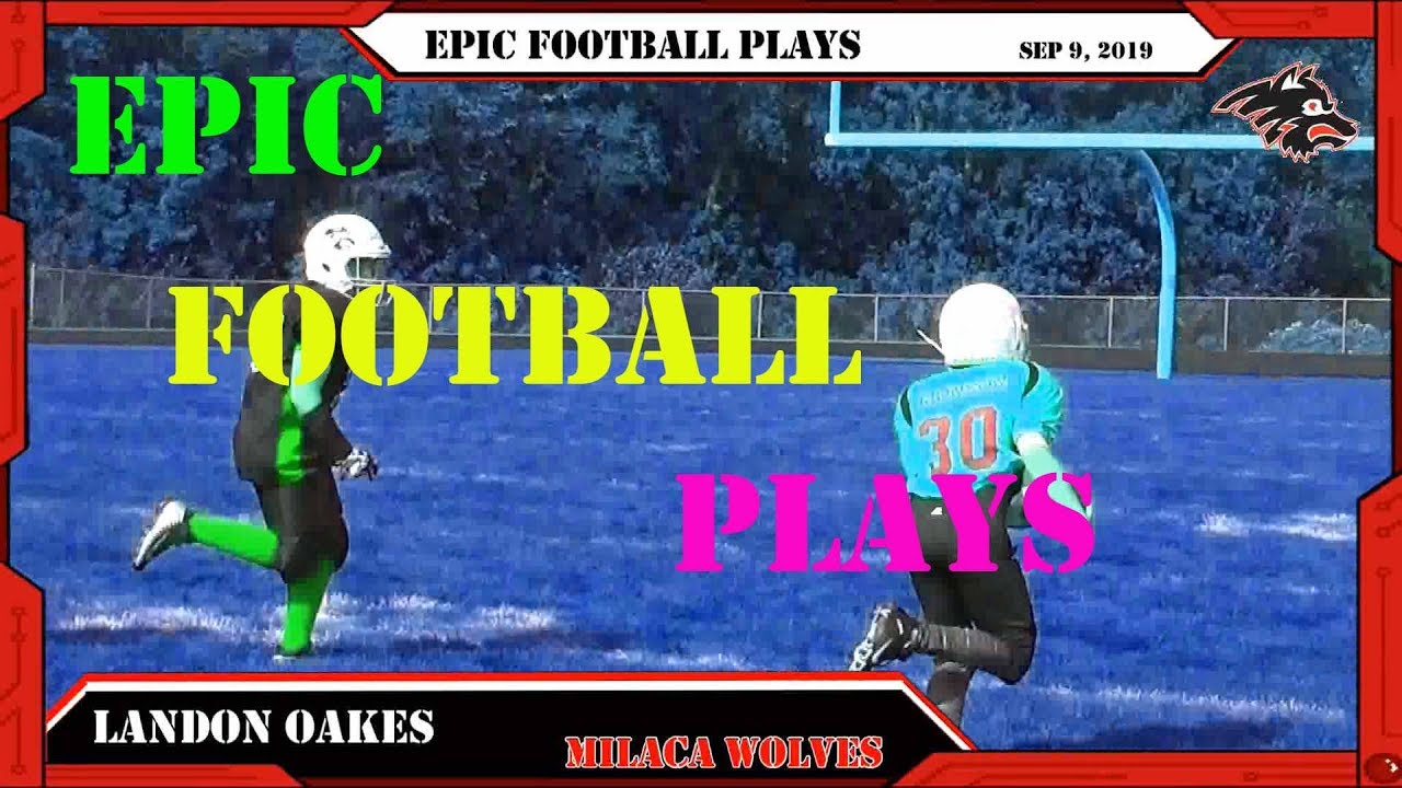 Epic Football Plays #1 - YouTube