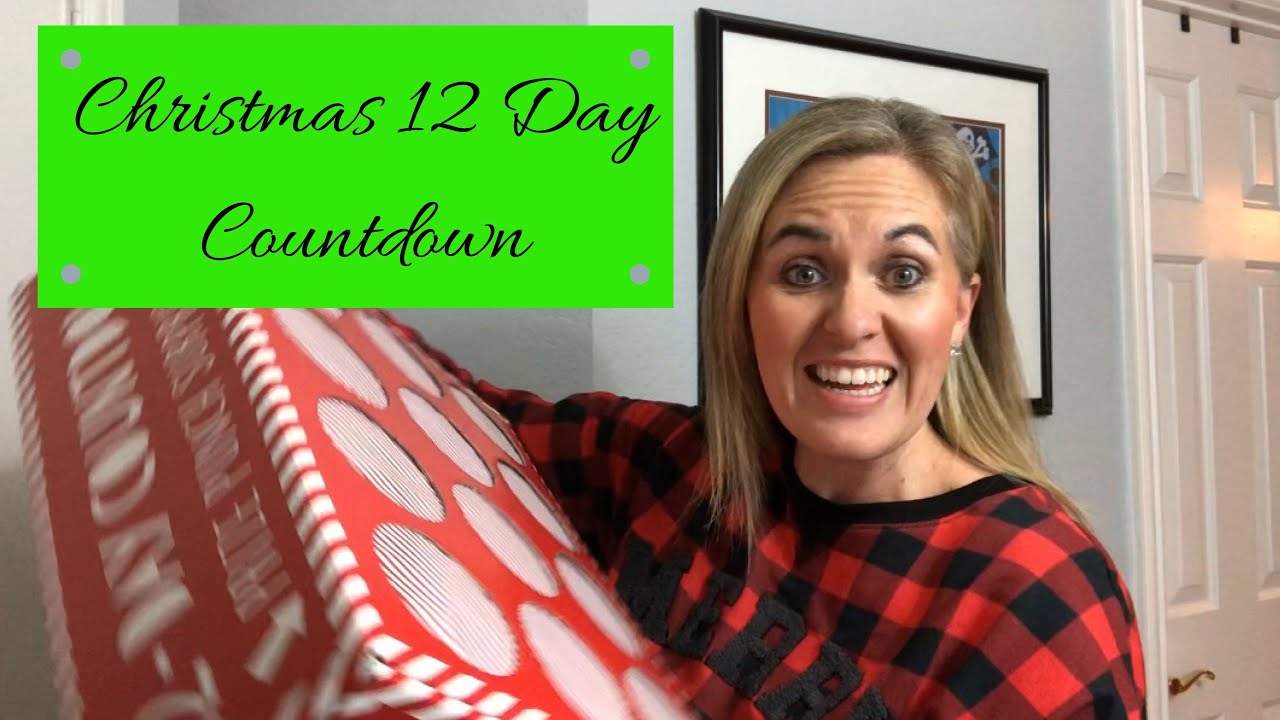 Christmas 12 DAY COUNTDOWN box from TARGET - YouTube