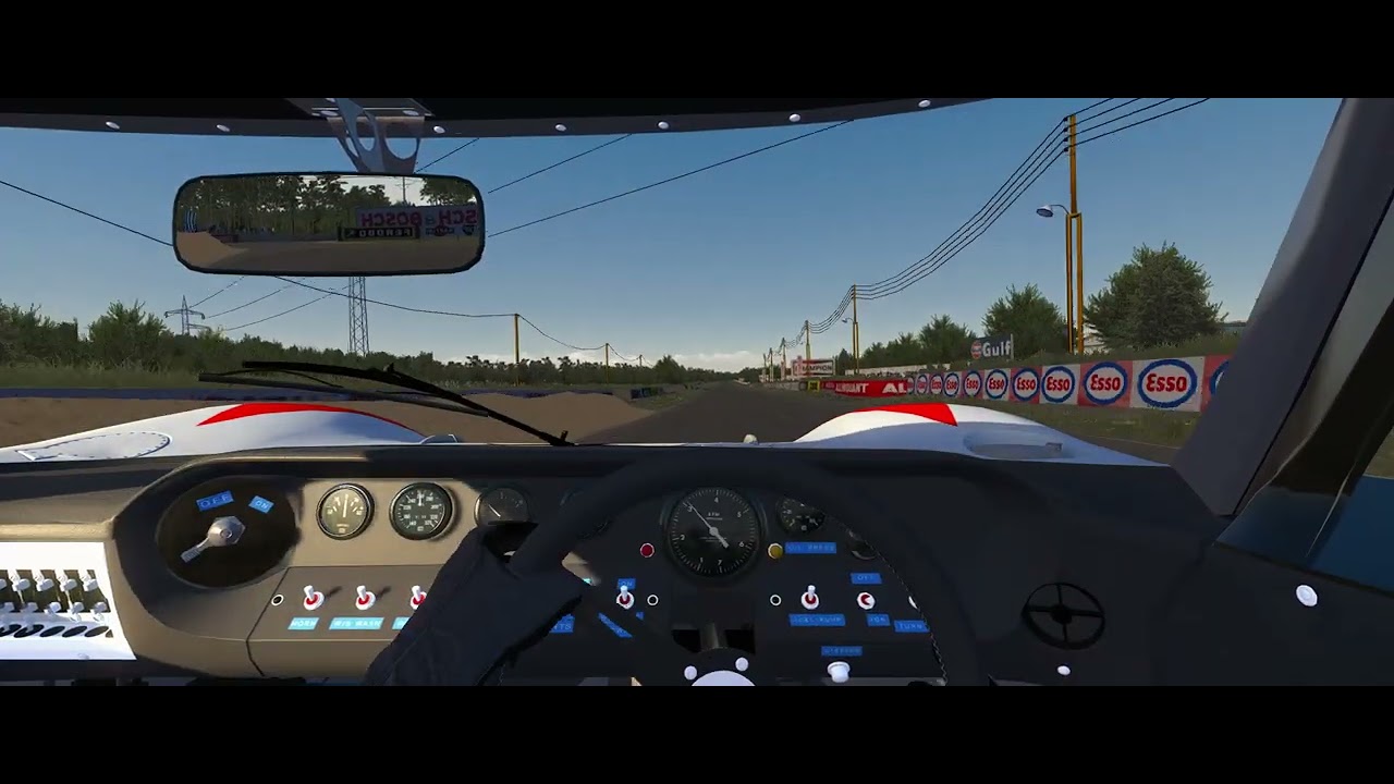 Le Mans 1967 Ford gt40 mkII Vs Ferrari 330 P4 1 lap Cockpit - YouTube