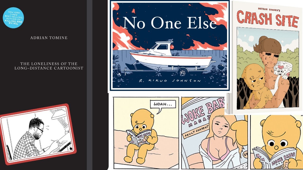 Graphic Novels Talk Adrian Tomine Nathan Cowdry R Kikuo Johnson Youtube