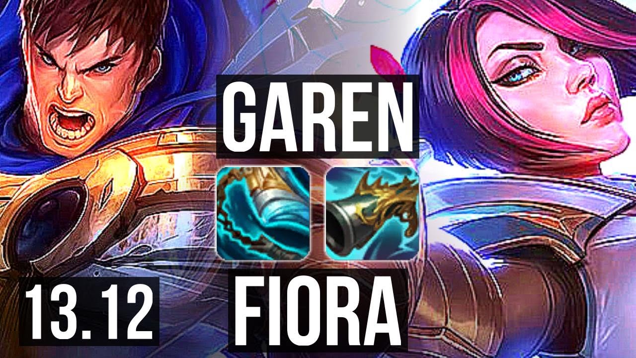Garen Vs Fiora Top 1 7m Mastery 700 Games 5 2 5 Euw Master