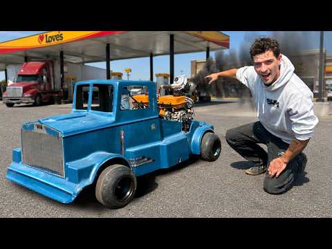 I Built a Twin Engine Mini TURBO Diesel Semi Truck!
