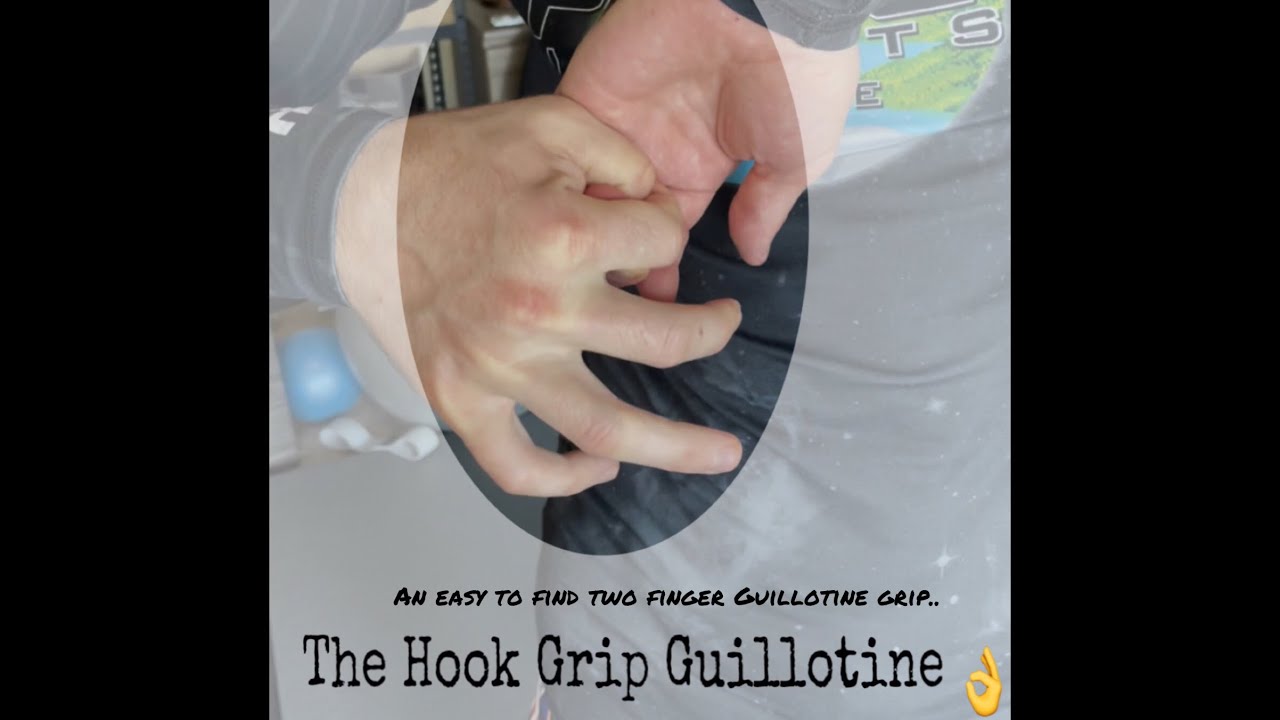 The Hook Grip Guillotine - Easiest two finger guillotine grip to grab ...