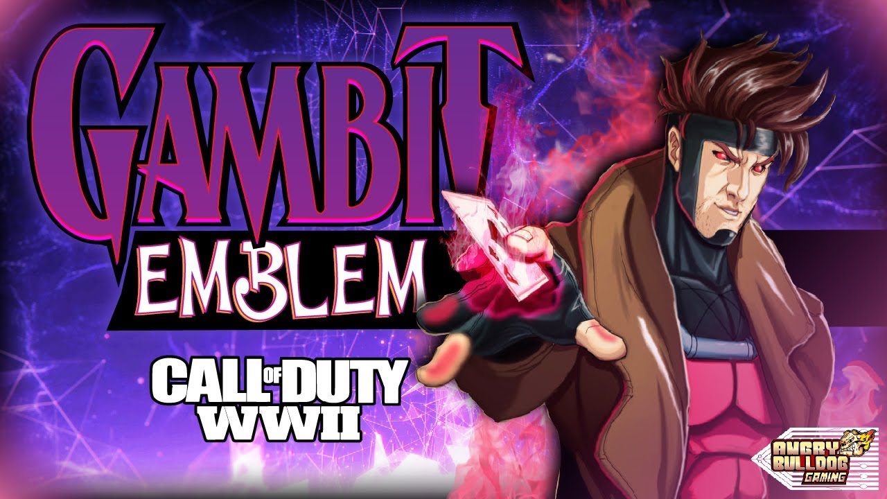 COD-WWll X-MEN GAMBIT EMBLEM | 1080P - YouTube