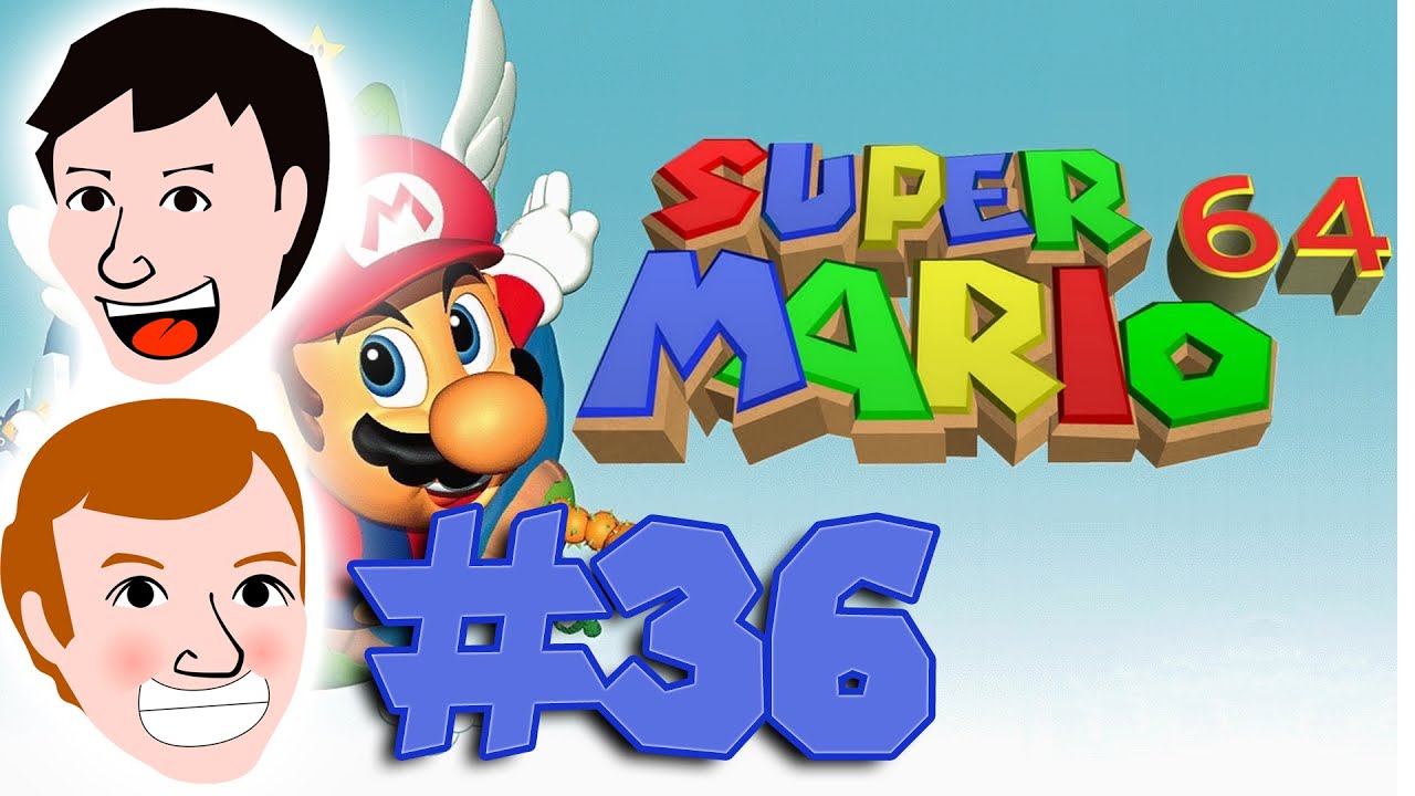 Super Mario 64: Darn Rabbit - Part 36 - Game Bros - YouTube