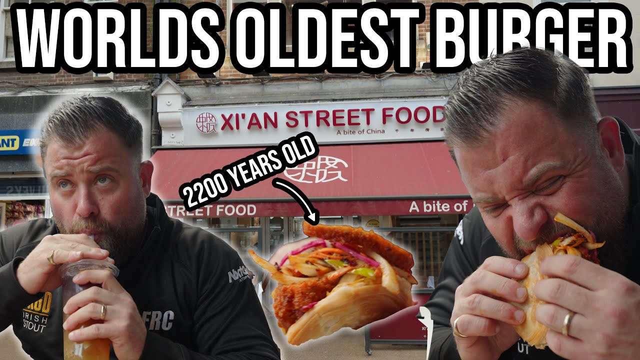 We Try The OLDEST Burger In The World... - YouTube