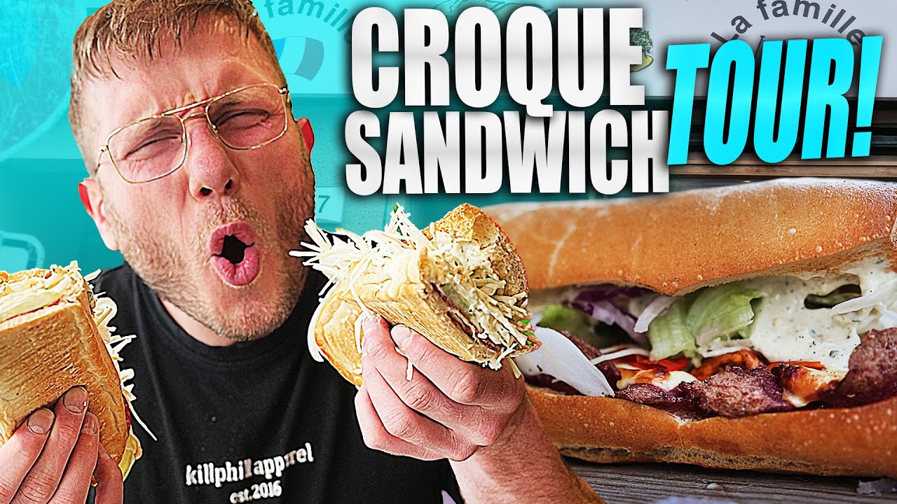 Auf einer Saftigen CROQUE-TOUR Durch Hamburg-City entdecke ich das ...