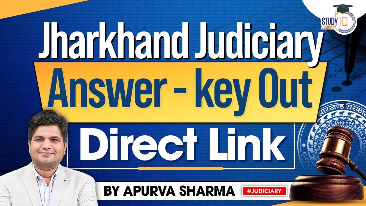 Jharkhand Judiciary Answer Key Out | How to Check | Jharkhand Judiciary ...