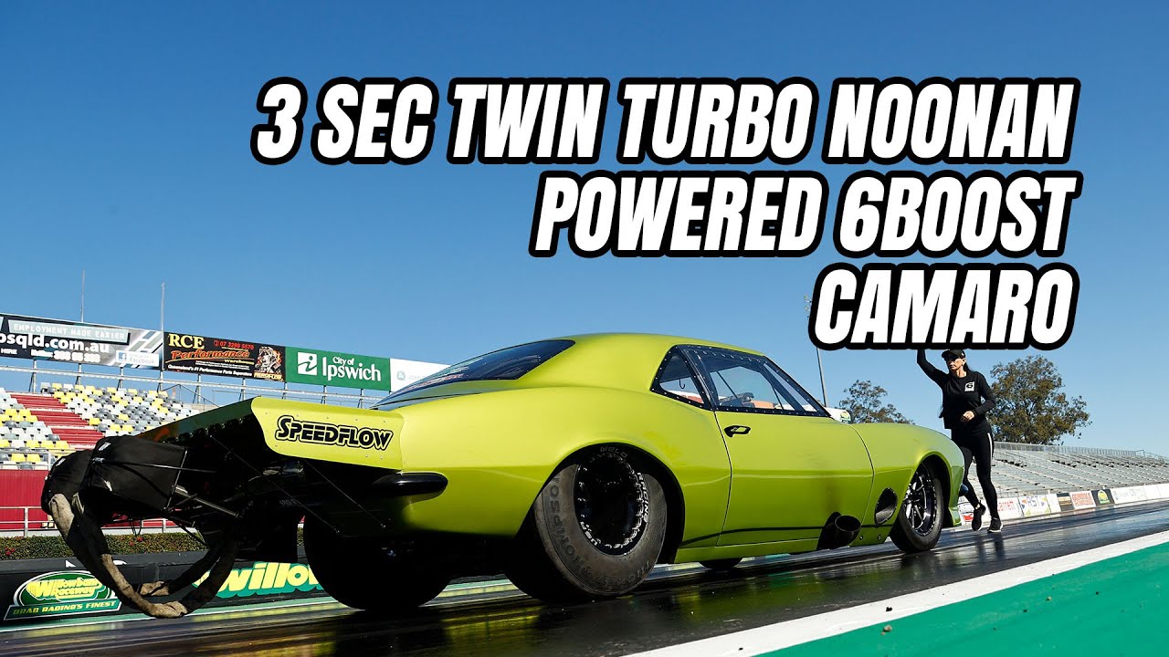 3 SEC 200 MPH STEEL BODIED RADIAL BEAST 6BOOST CAMARO - YouTube