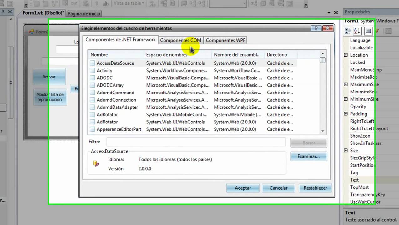 Como hacer una Alarma en visual basic 2008 (parte 1) - YouTube