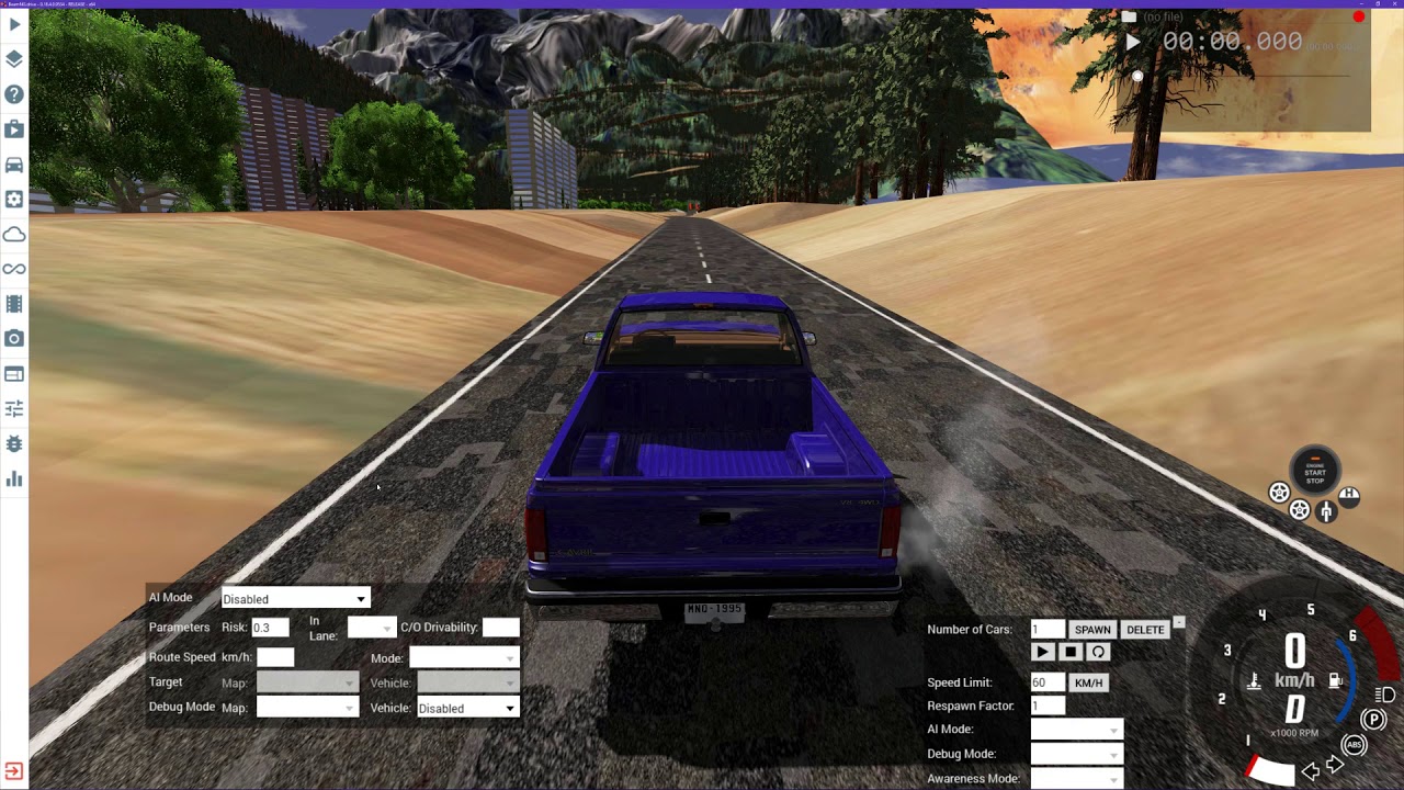 Beam Ng Drive converting mesh road to decal road for calculating ...