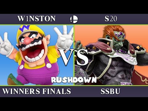 Rushdown Geno's DoomsDay Bunker: W1nston (Wario) VS S20 (Snake,Ganon) - Super Smash Bros Ultimate