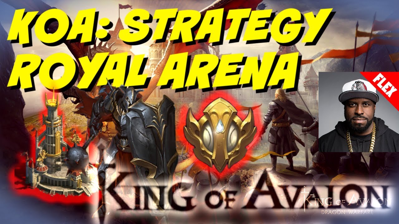 King of Avalon (KOA) | Royal Arena | VS Higher Stat Players | Strategy ...