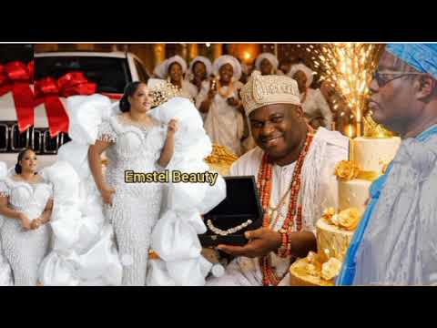 Queen Naomi’s 33rd Birthday Celebration,Kabiyesi Goes ALL OUT!  Leaves Palace in Awe 😍👑