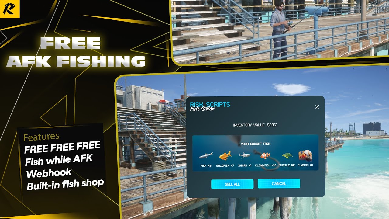 FiveM AFK Fishing | Free Fishing Script - YouTube