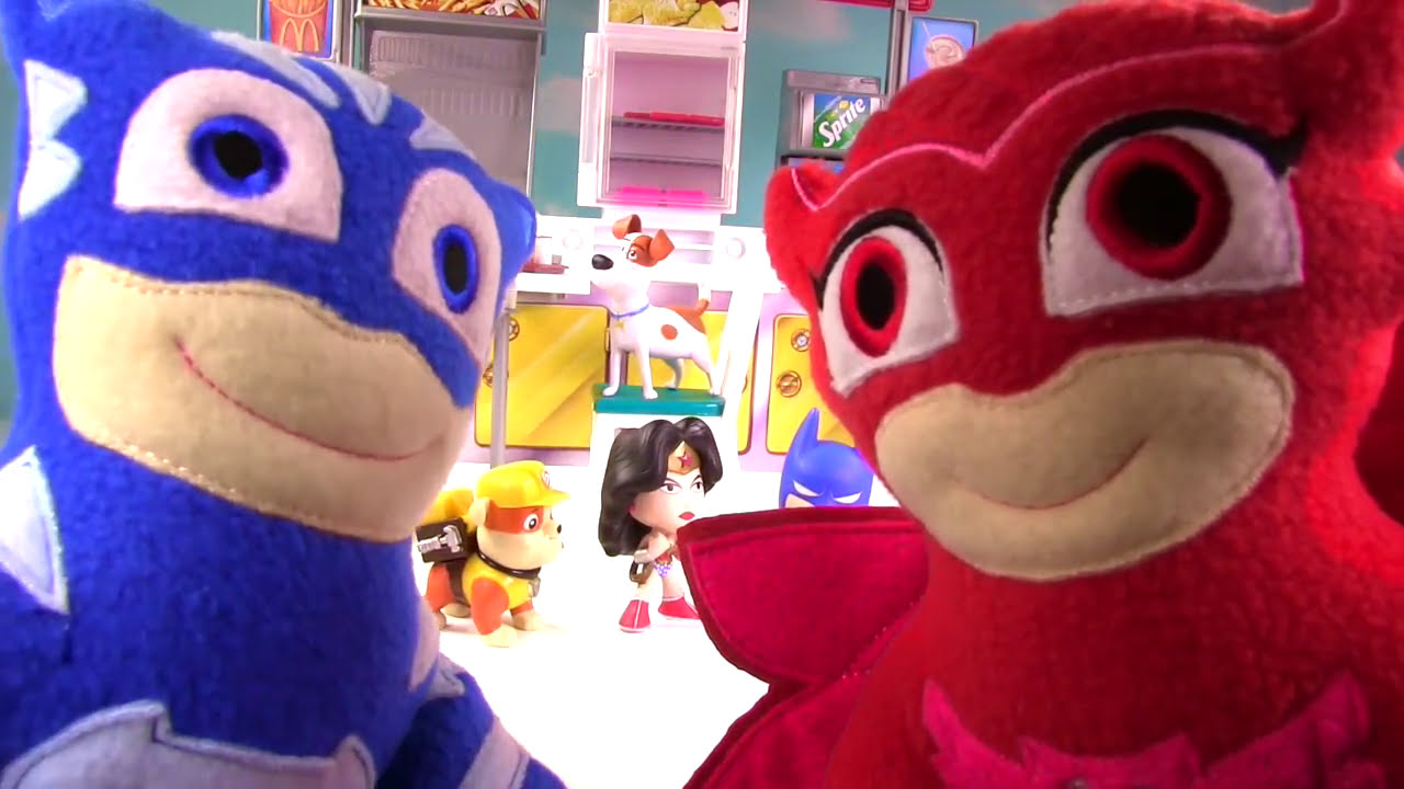 PJ Masks Work the Register For The First Time | Fun Videos For Kids ...