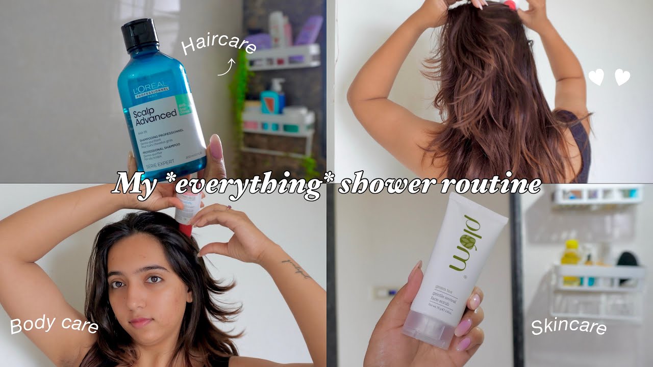 My Everything Shower Routine 🧴🛁🫧 skincare, hair care, body care and ...