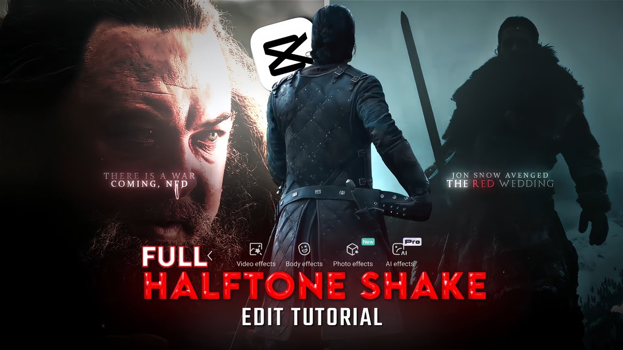 Halftone Shake Tutorial On Capcut [ Full Edit ] - YouTube