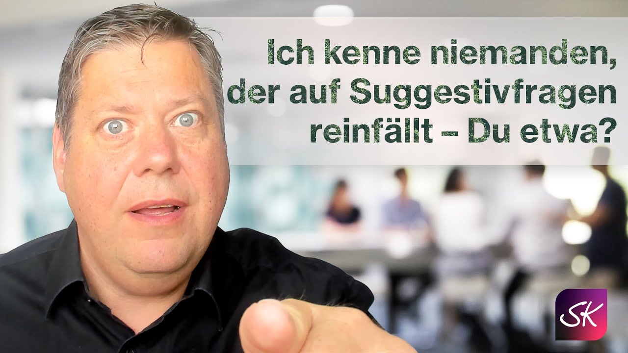 Verbessere dein Verkaufsgespräch mit Suggestivfragen! - YouTube