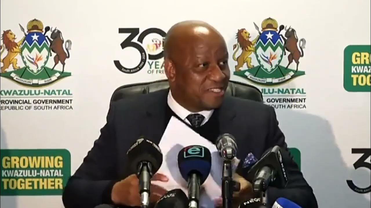 24 July 2024 | Thami Ntuli holds the KwaZulu-Natal Cabinet Lekgotla Media Briefing - YouTube