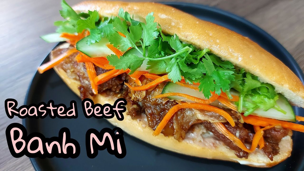 Roasted Beef Banh Mi | Using Andok's Litson Baka - YouTube