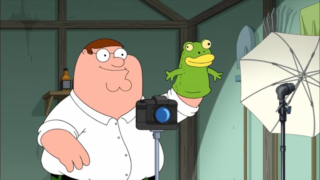Family Guy — Leapie the Frog Hand Puppet - YouTube