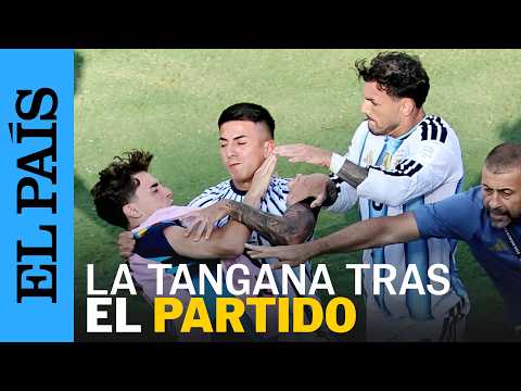 MUNDIAL: La AGRESIÓN de Paredes a Gavi tras el triunfo de ESPAÑA | EL PAÍS