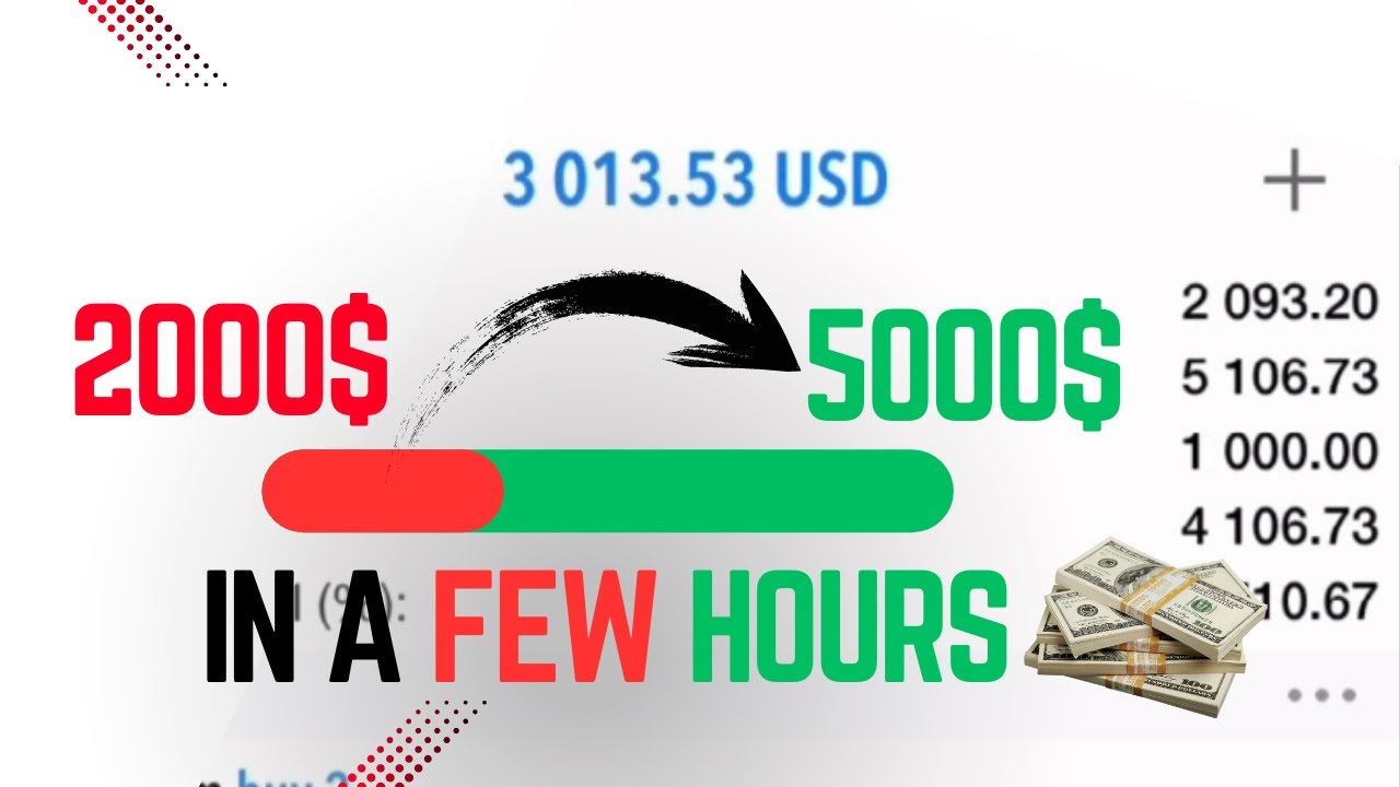 Turning 2000$ to 5000$ in a few hours💸🥶| Easy profit? - YouTube