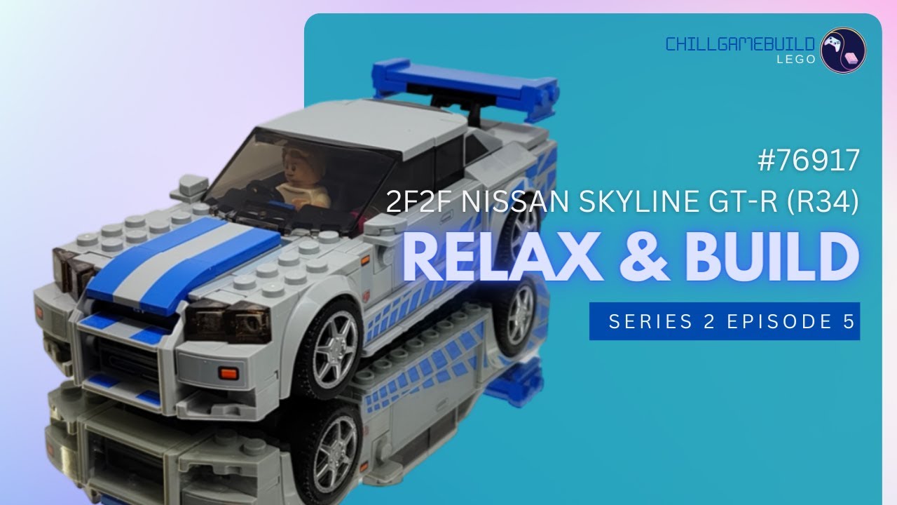 🏗️ | LEGO Speed Champions | 2F2F Nissan Skyline GT-R (R34) #76917 ...