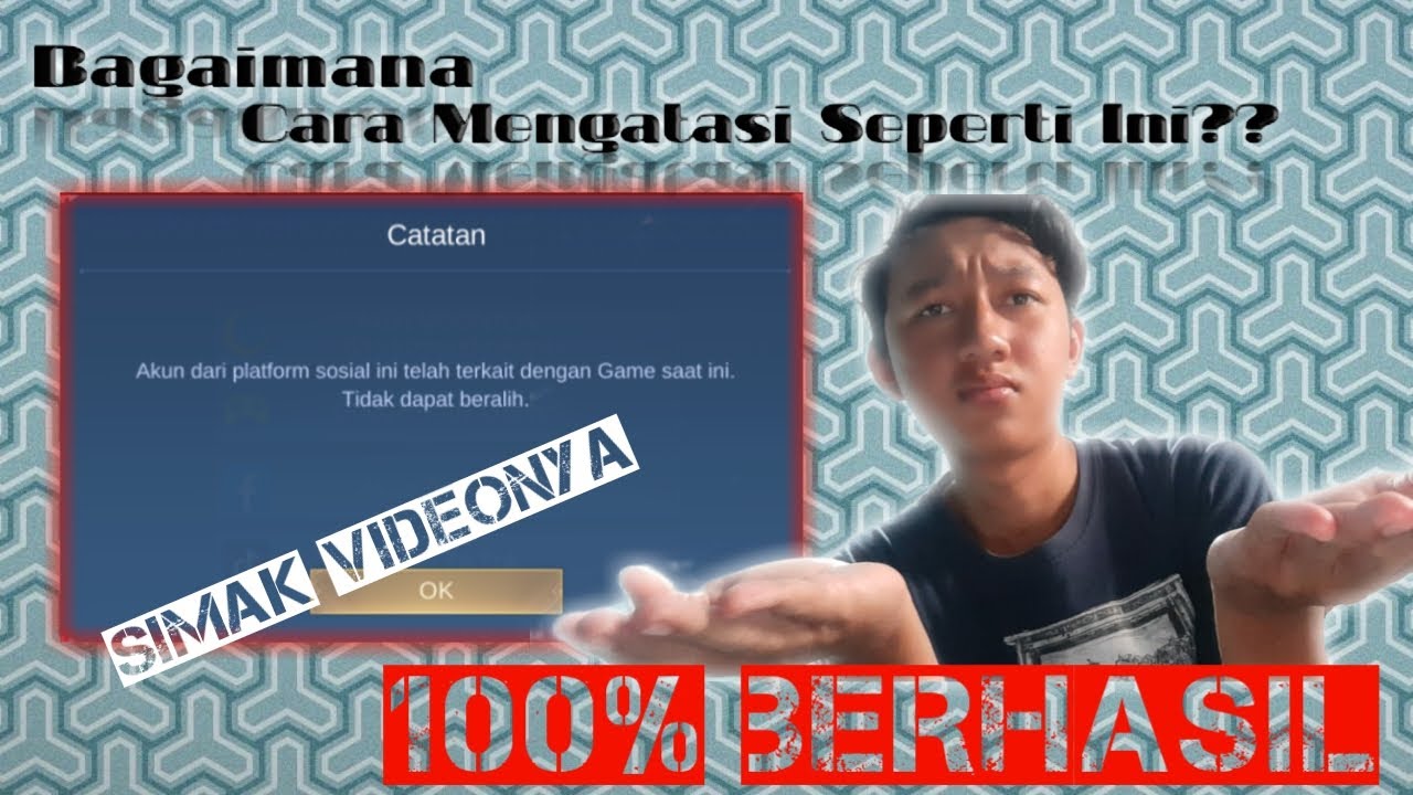 Cara Mengatasi Masalah Login Gmail (TERBARU) || Mobile Legend - YouTube