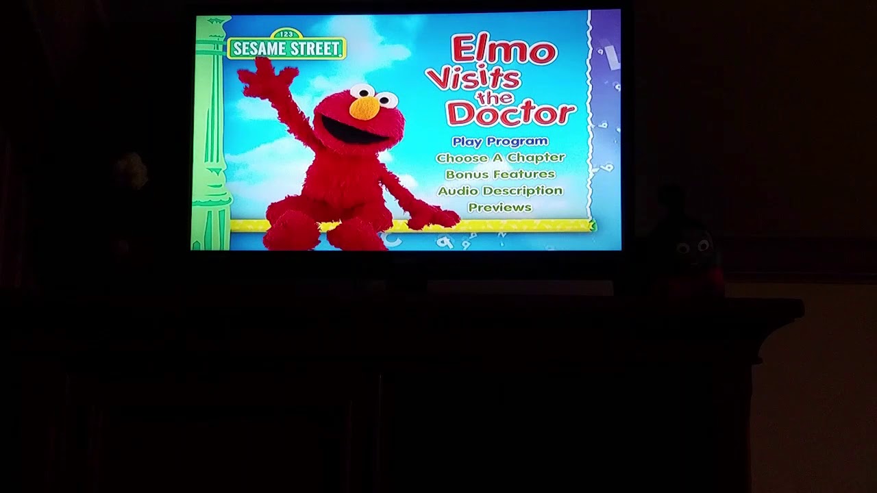 Sesame Street Elmo Visits The Doctor 2008 Dvd Menu 2 - YouTube