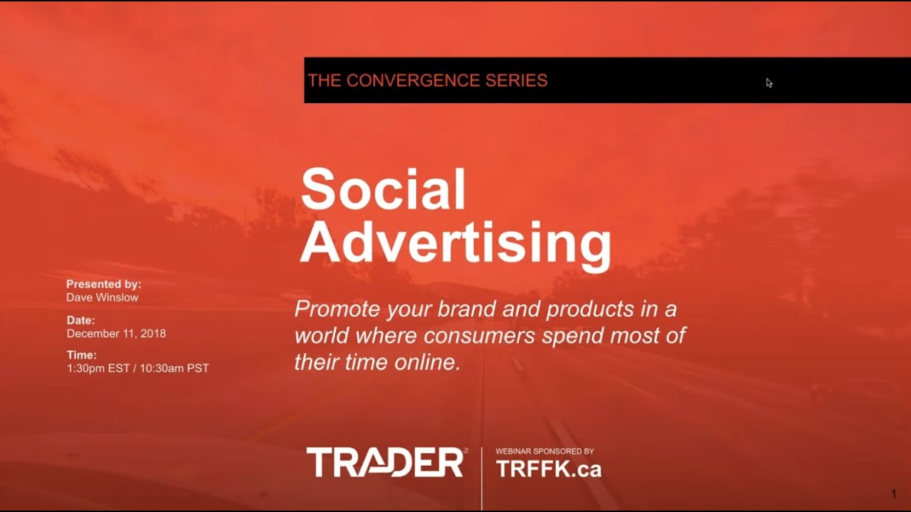 The Convergence Series – Social Advertising - YouTube