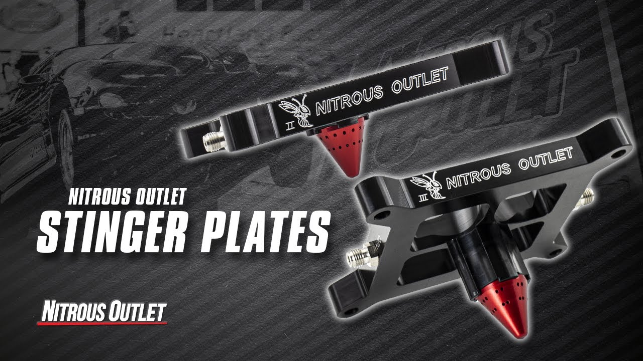 Nitrous Outlet Logo Nitrous Outlet Plate System, 10lb Bottle