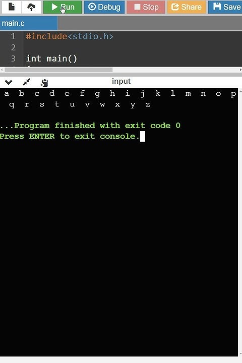 C Program To Print Lowercase Alphabets A To Z Using Ascii Value And While Loop Shorts Youtube 5167