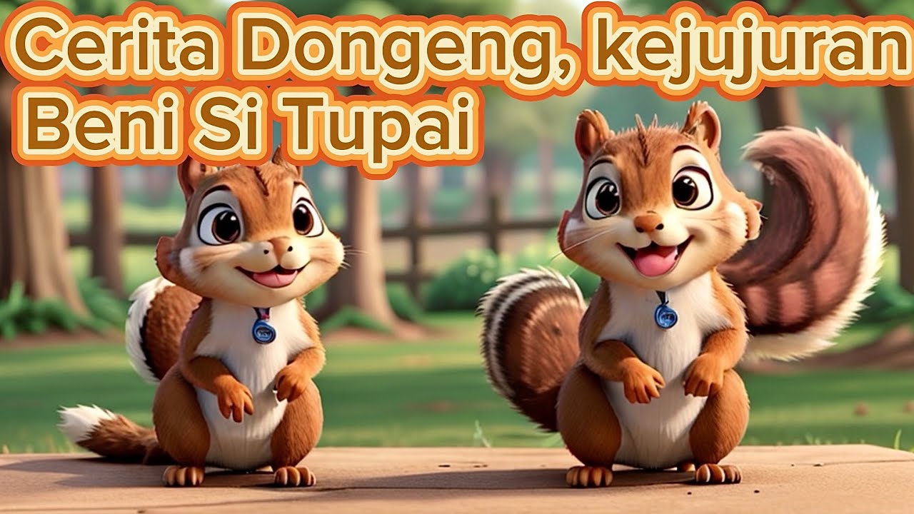 Cerita Dongeng Kejujuran Beni Si Tupai | Cerita Rakyat Dongeng Bahasa ...